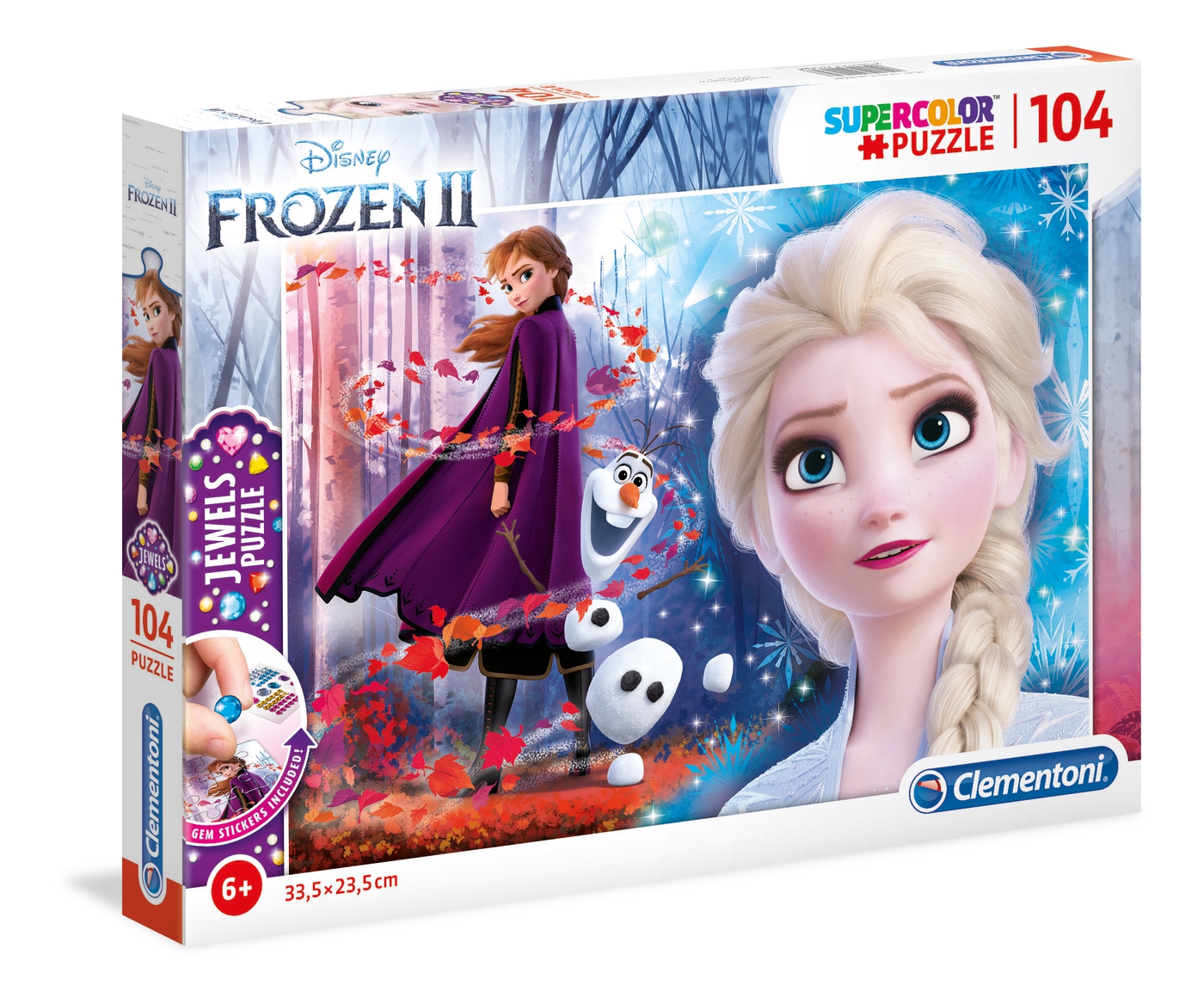 Disney Frozen 2 104 pcs Jewels Puzzle Clementoni