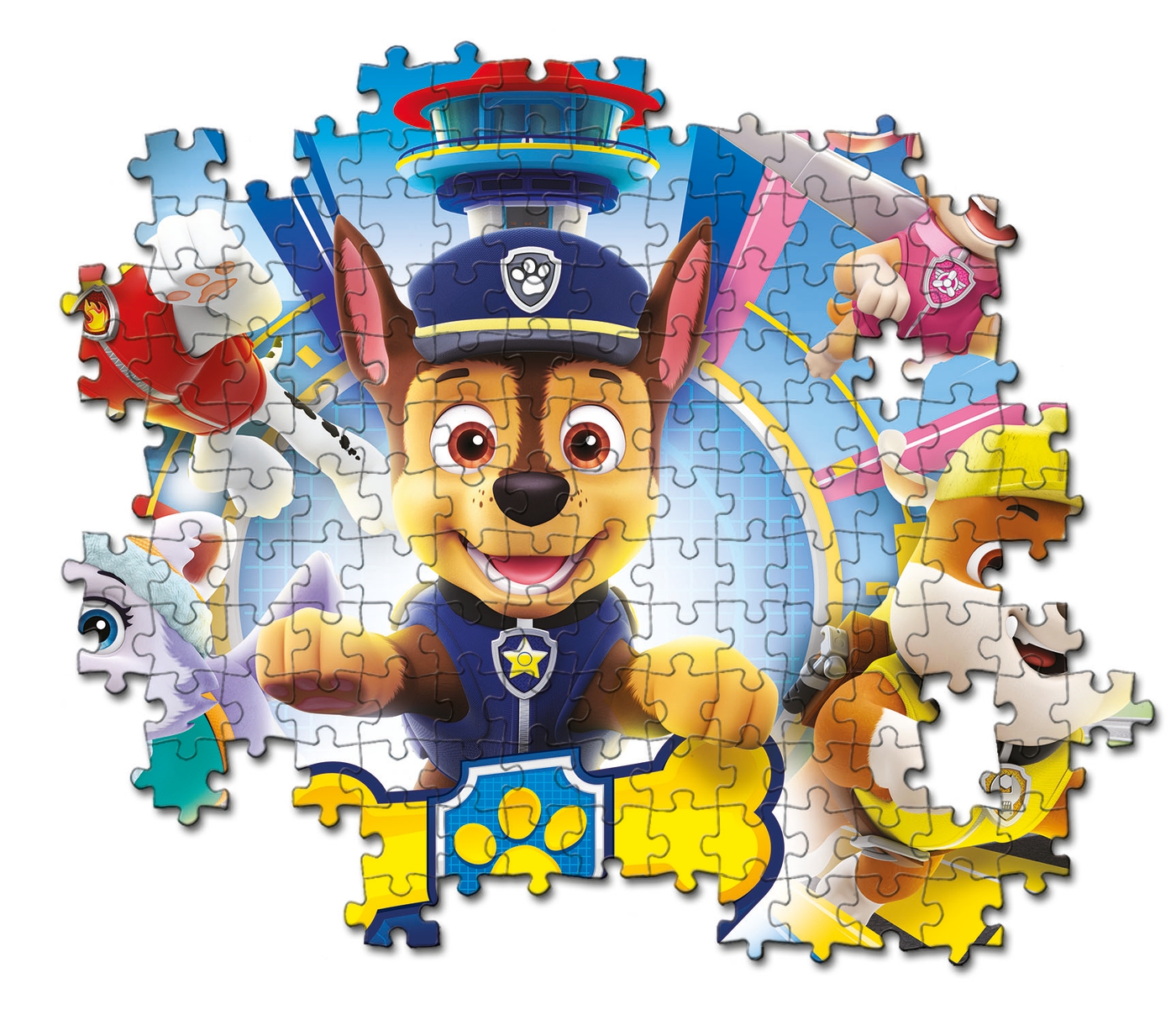 Paw Patrol - 104 pcs - Supercolor Puzzle - Clementoni