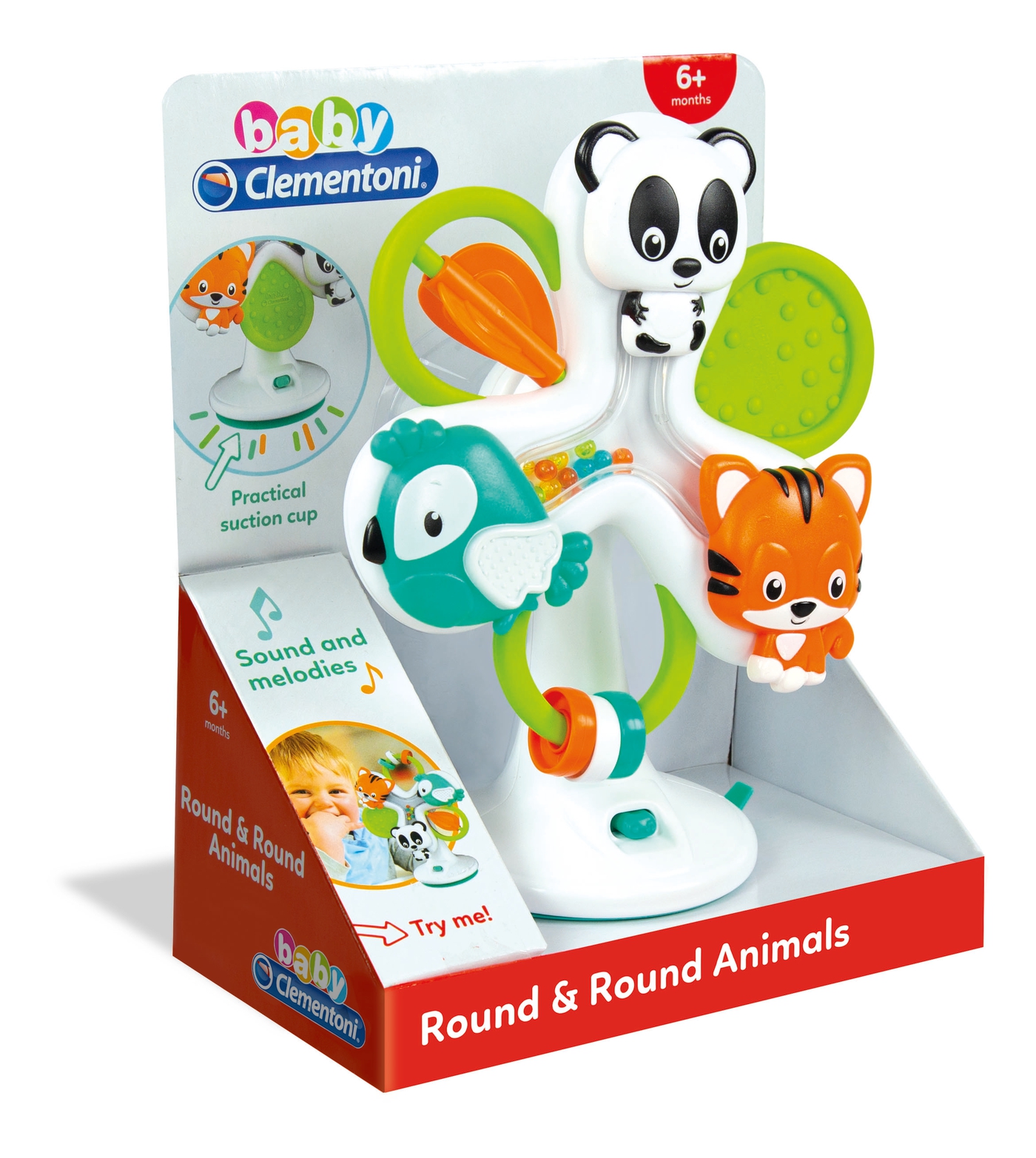 Round &Round Animals - Clementoni