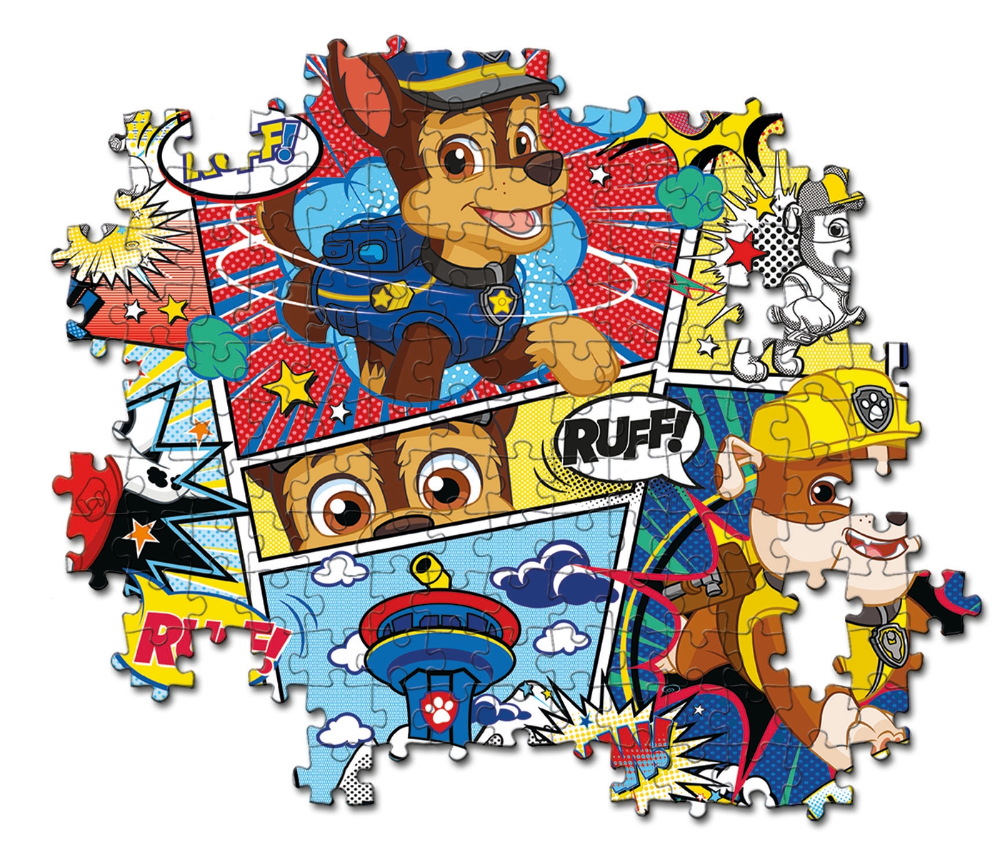 Paw Patrol - 104 pcs - Supercolor Puzzle - Clementoni