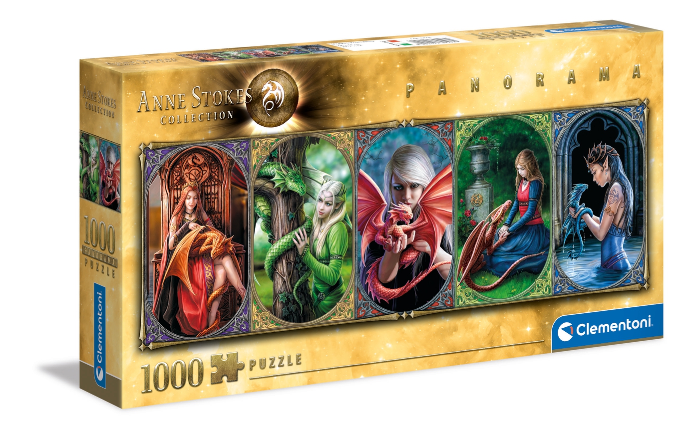 Anne Stokes - dragon - 1000 piezas - Anne Stokes Collection - Clementoni