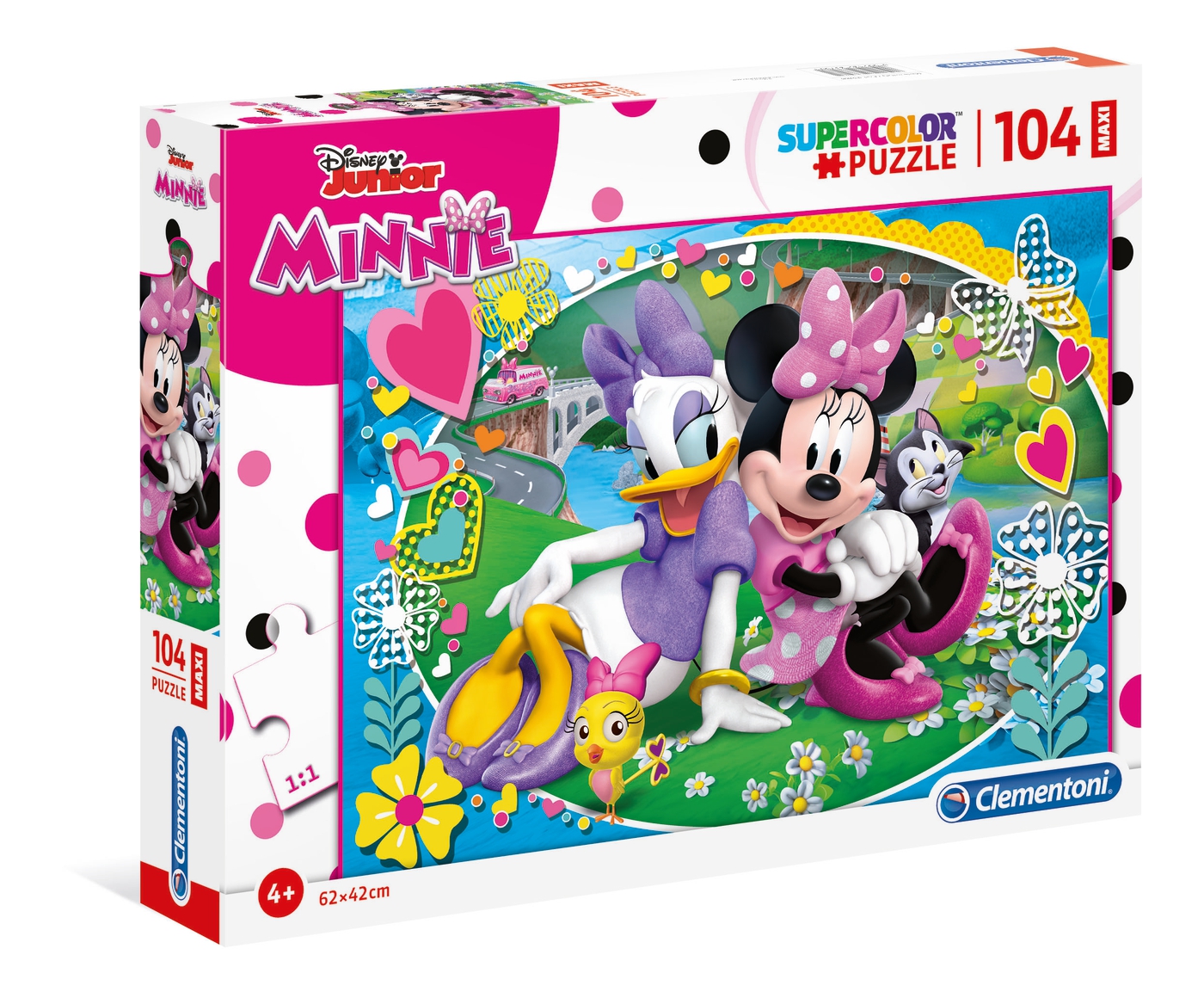 Disney Minnie - 104 pièces - Supercolor Puzzle - Clementoni