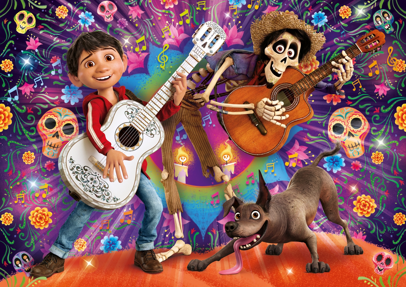 Disney Coco - 104 Maxi pcs - SuperColor - Clementoni