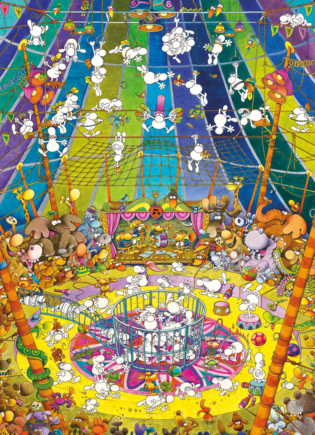 Mordillo - 1000 pezzi - Mordillo - Clementoni