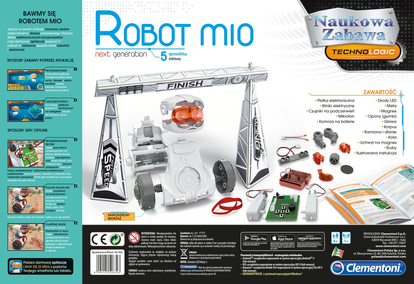 Robot Mio Nowa Generacja - Clementoni