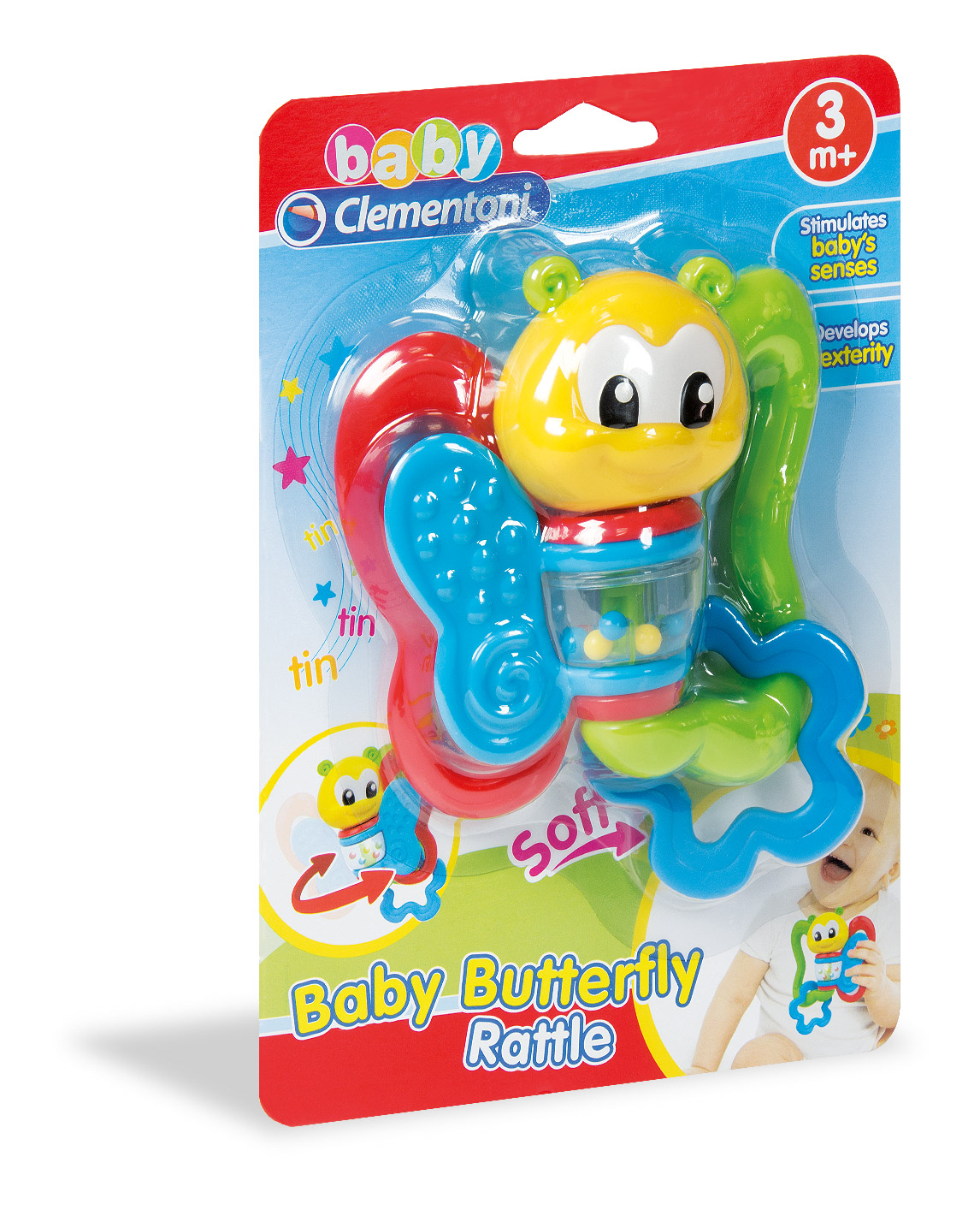 Baby Roca Borboleta - Clementoni
