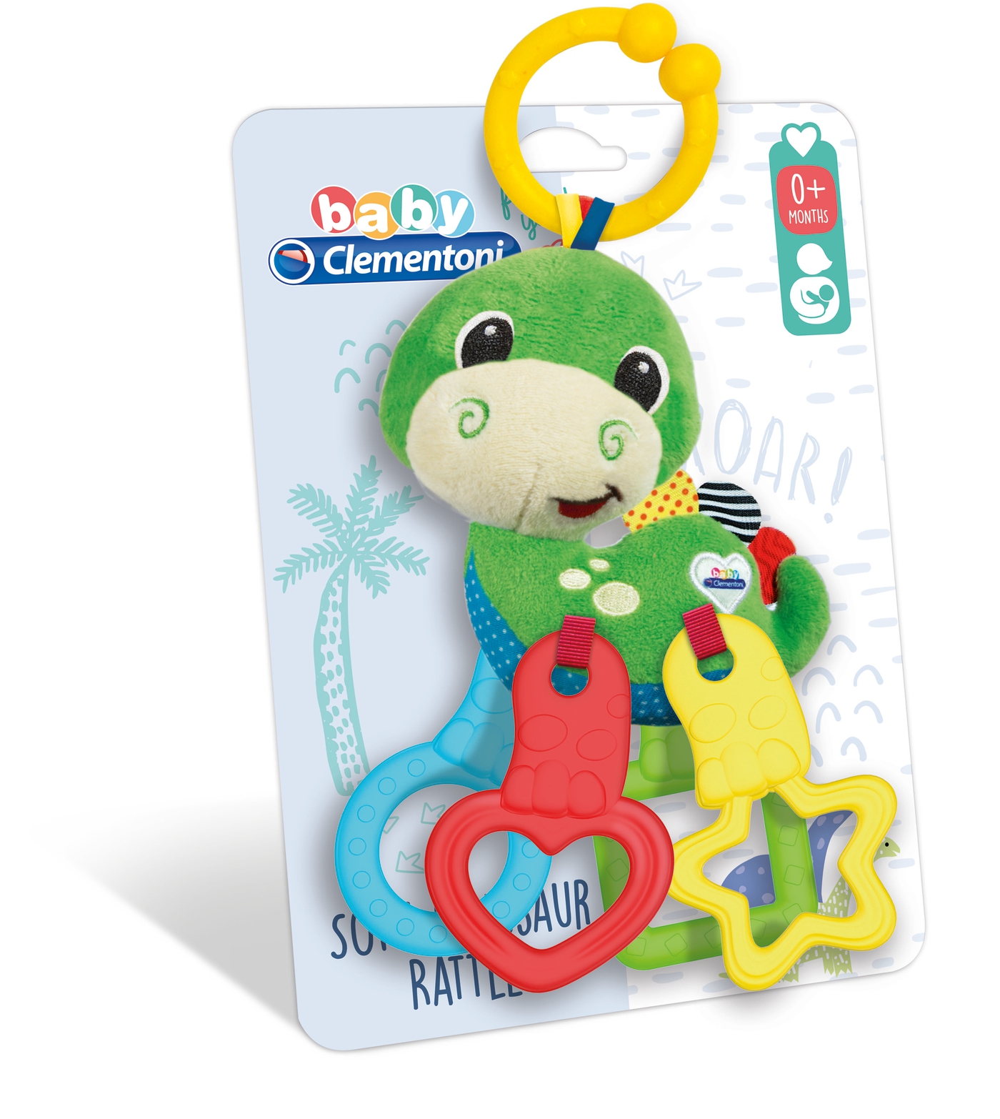 Baby Roca Dinossauro Fofinho - Clementoni