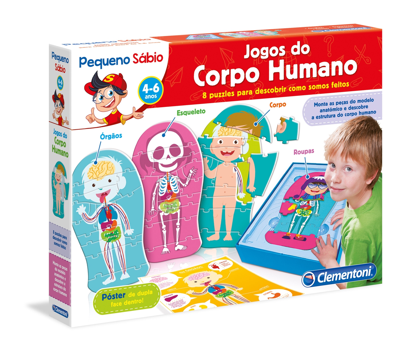Jogos Do Corpo Humano - Clementoni