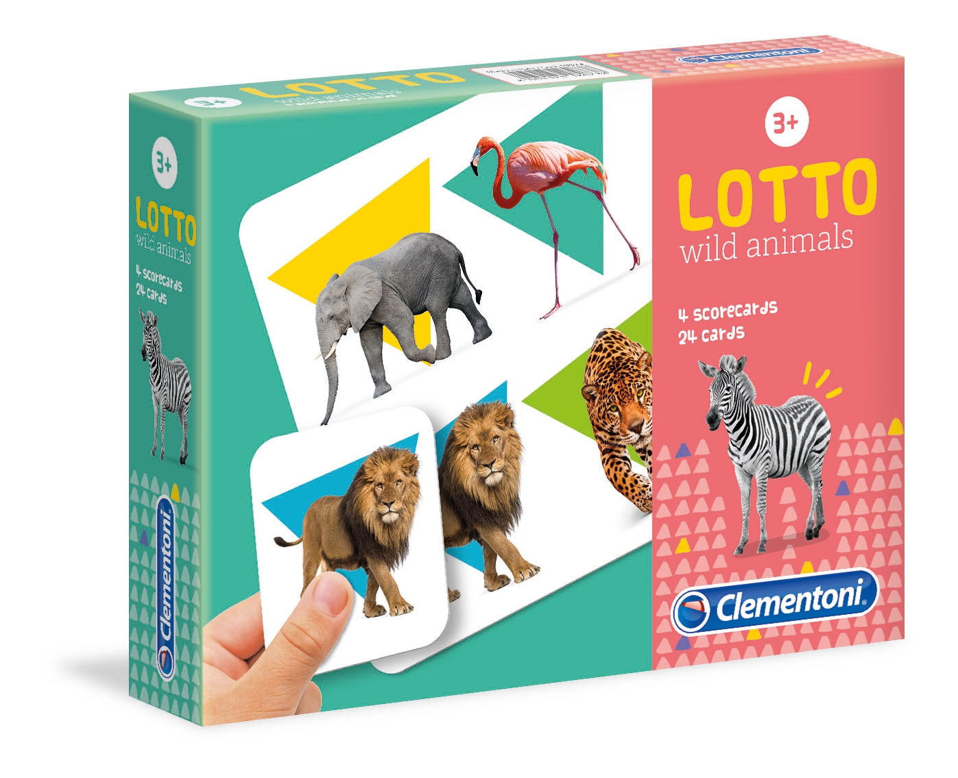 Lotto - Wild Animals - Clementoni