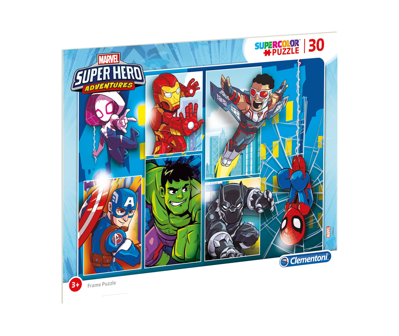 Marvel Super Hero - 30 pcs - Supercolor Puzzle - Clementoni